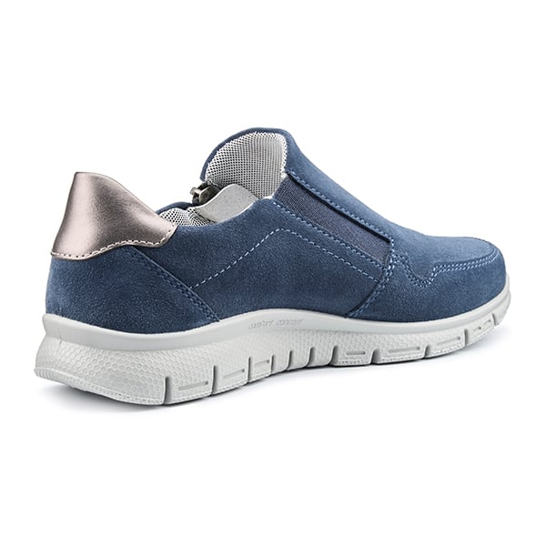Hotter Skyla 3951 Navy Active Trainer with Zip – ChicShoetique